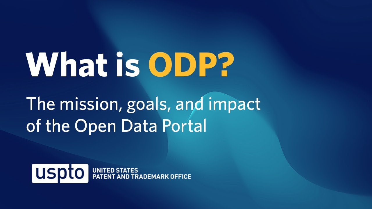 Introducing USPTO’s Open Data Portal