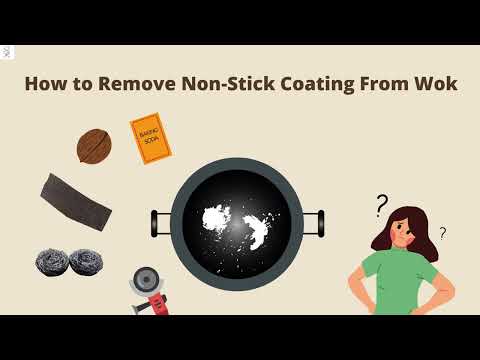How to Remove Non-Stick Coating from Wok?