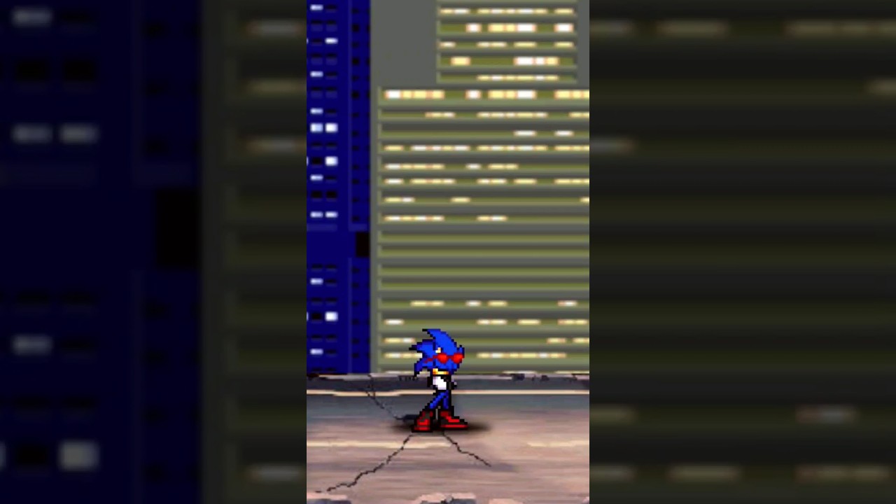 Test Anti-Sonic sprites #shorts #archie #sprites