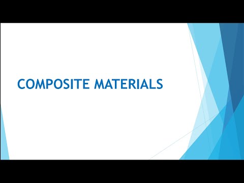 Lesson 7: COMPOSITE materials (GRADE 8 RATIONALISED NOTES)