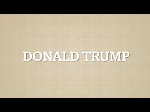 How to pronounce Donald Trump