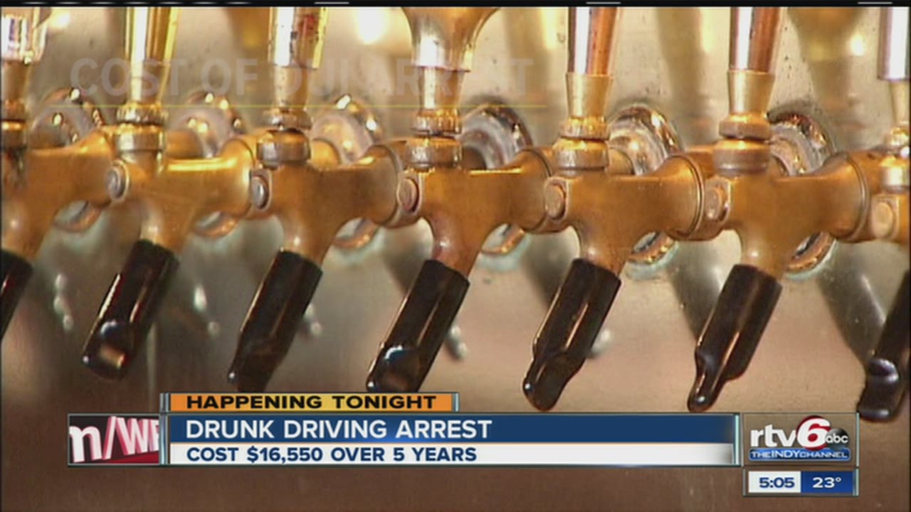 How much will a DUI arrest cost on NYE?