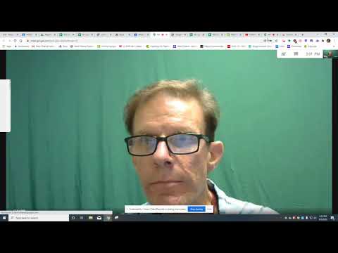 Using a Green Screen to Change the Background in Google Meet