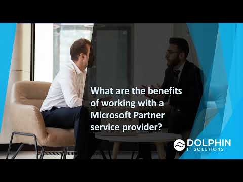 What are the benefits of working with a Microsoft Partner service provider?