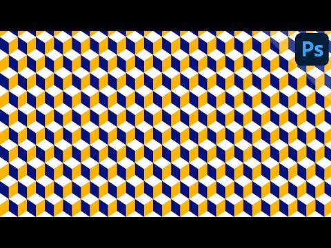 Isometric cube pattern | PHOTOSHOP TUTORIAL - ABSTRACT & CREATIVE