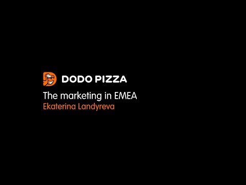 The marketing in EMEA. Ekaterina Borodich. March 18, 2019