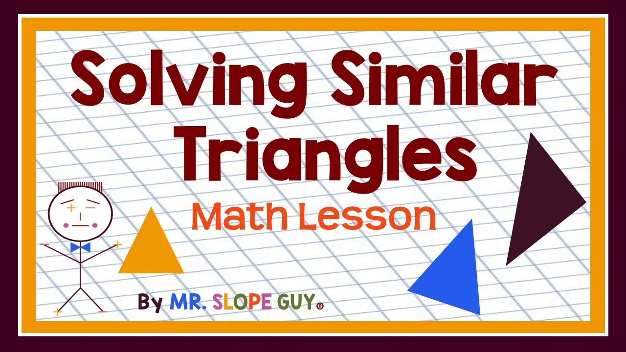Learn Similar Triangles with Examples | Math Lesson & Worksheet