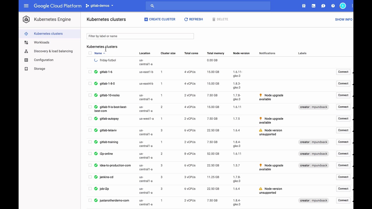 Installing GitLab on Google Container Engine (GKE)