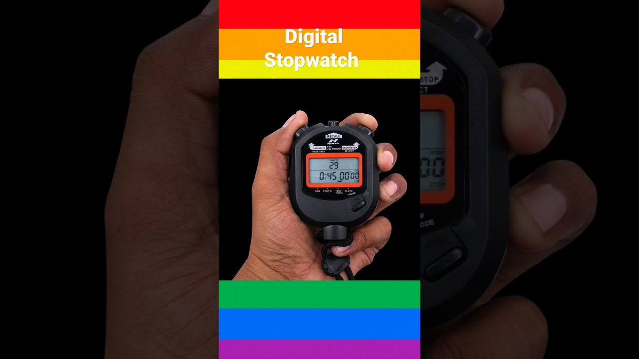 #Digital Stopwatch # Physics Handwritten notes are available