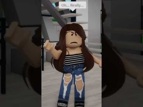 When your MOM asks what "IDK" and "IDC" MEAN! π€ (Meme) π€£ #shorts #roblox