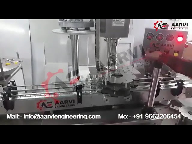 Bottle Capping Machines - Automatic Cap sealing Machine Manufacturer from Ahmedabad