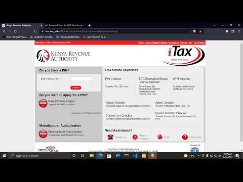 How to unlock your Blocked KRA iTax Login Portal Account 2022