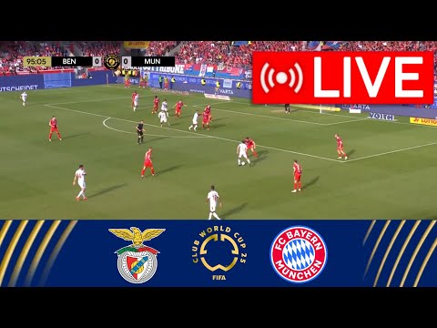 🔴[LIVE] Benfica Lissabon gegen FC Bayern München | FIFA Klub-Weltmeisterschaft | Spiel heute LIVE!