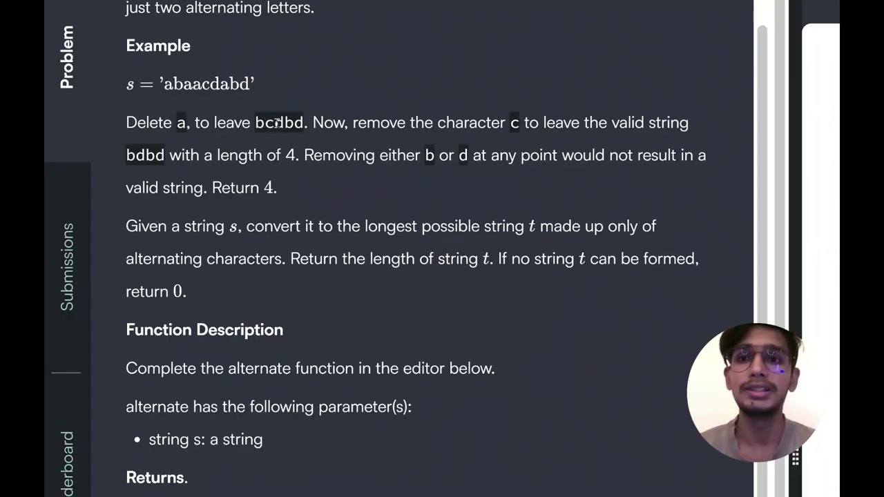 Two Characters HackerRank Solution | String Problems