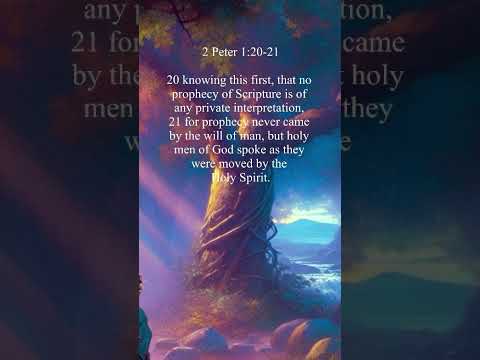 Bible Verse - 2 Peter(1:20-21) NKJV, #Jesus #love #Bibleverse,#faith,#peace