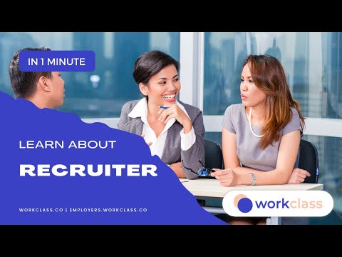 Recruiter Jobs in Singapore! -WorkClass #jobsinsingapore