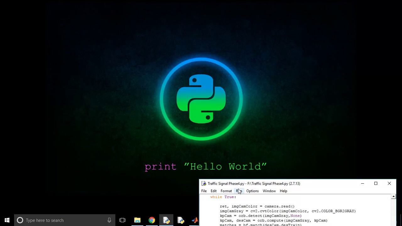 Traffic Signal Detection using Python | Raspberry Pi