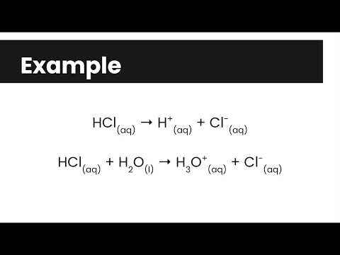 Arrhenius Theory of Acids and Bases