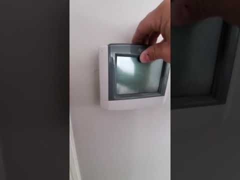 Rebooting an Elan or Aprilaire Thermostat