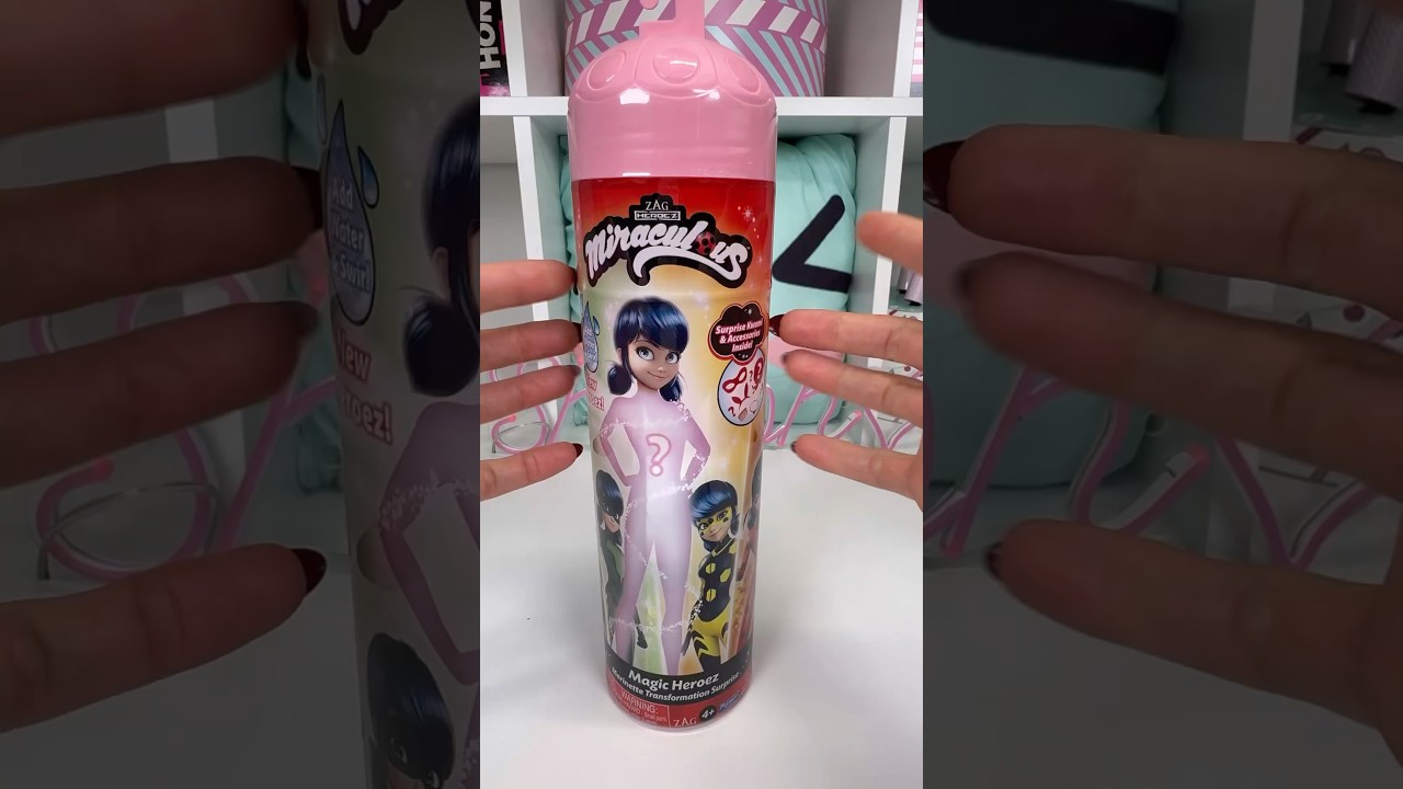 Miraculous Ladybug Magic Heroez Color Reveal #asmr #miraculousladybug #blindbag
