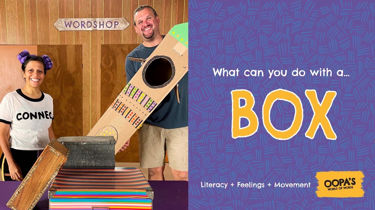 What can you do with a BOX? | Videos for Preschool and PreK - Aligned to Creative Curriculum