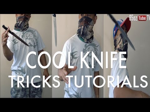 VERY COOL KNIFE TRICKS and TUTORIAL, Teppanyaki Tricks