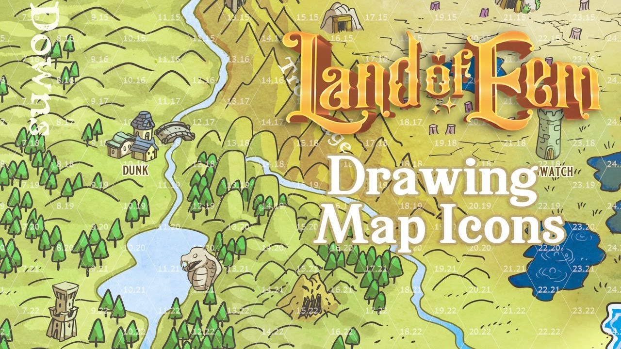Art Stream: Drawing Map Icons