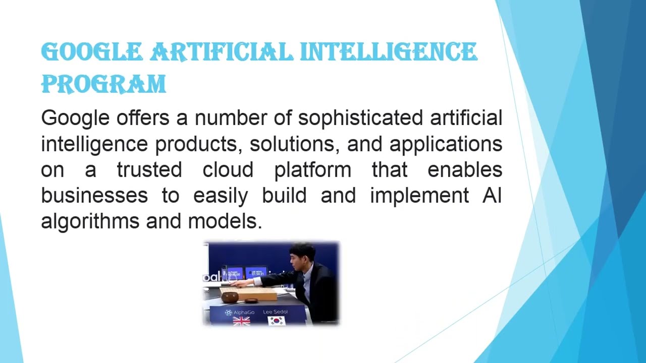PowerPoint Presentation on Google artificial intelligence