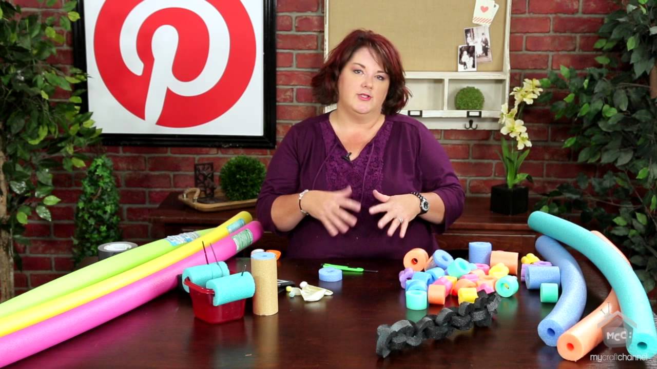 Inspired by Pinterest: Pool Noodles Repurposed