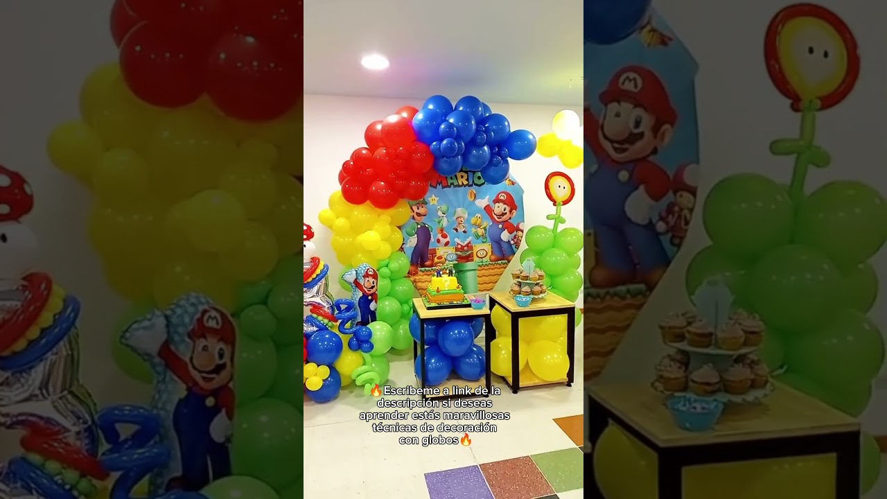 Decoración de Mario Bros
