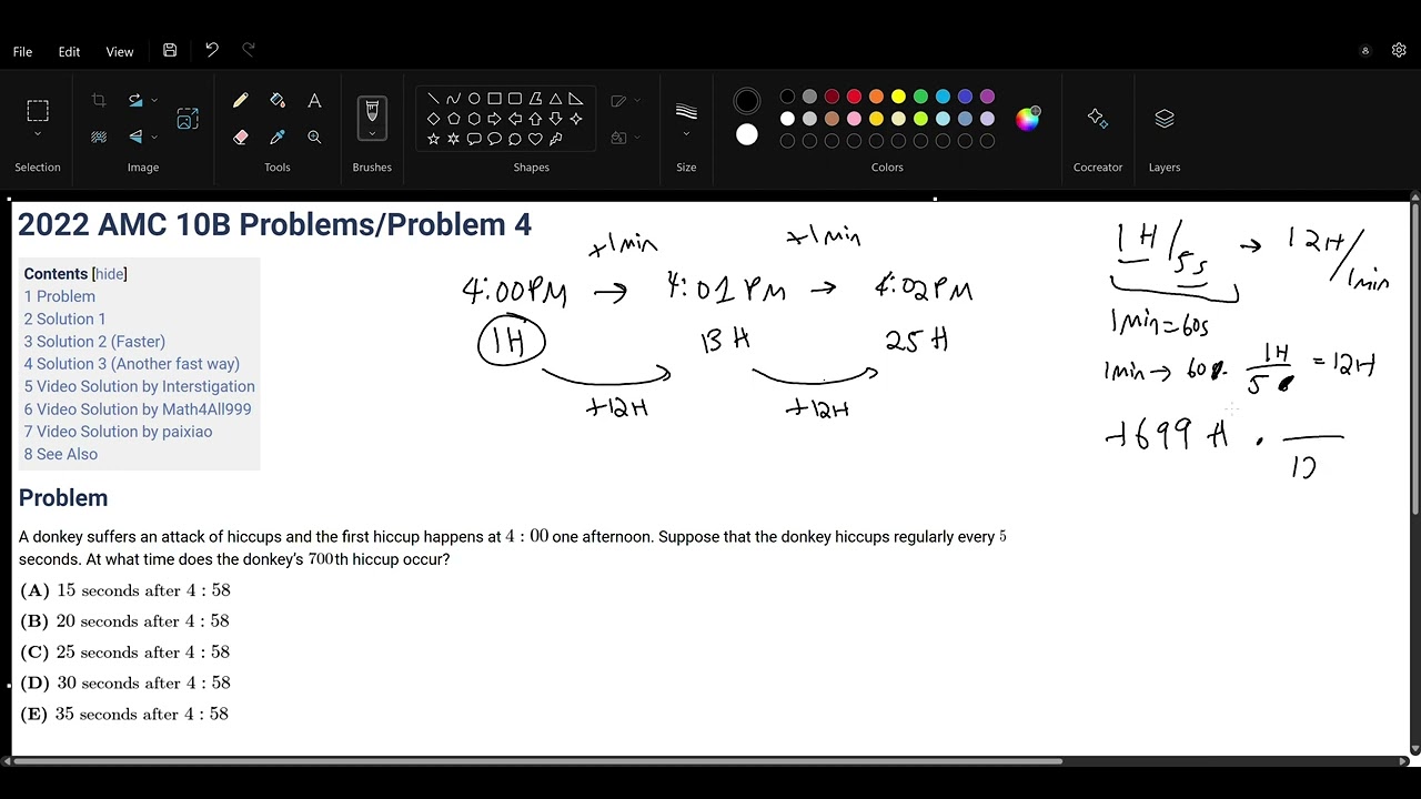 AMC 10B 2022 Problem 4