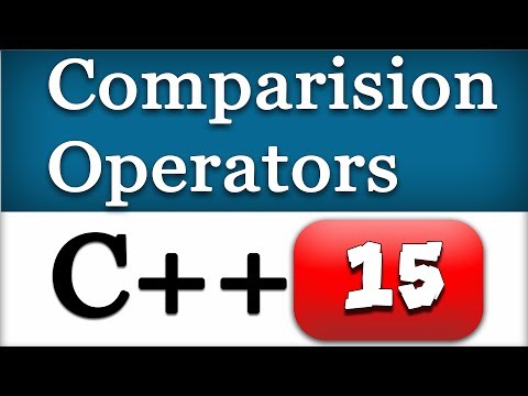 15 . C++ Logical and Comparison Operators – COMPUTER SCIENTIST