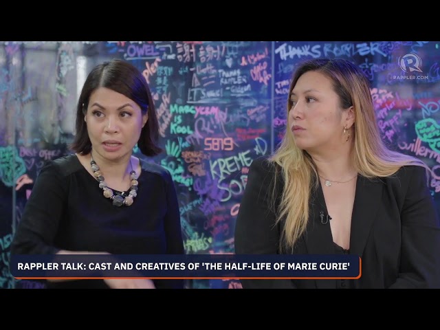 Rappler Talk Entertainment: The cast and creatives of 'The Half-Life of ...