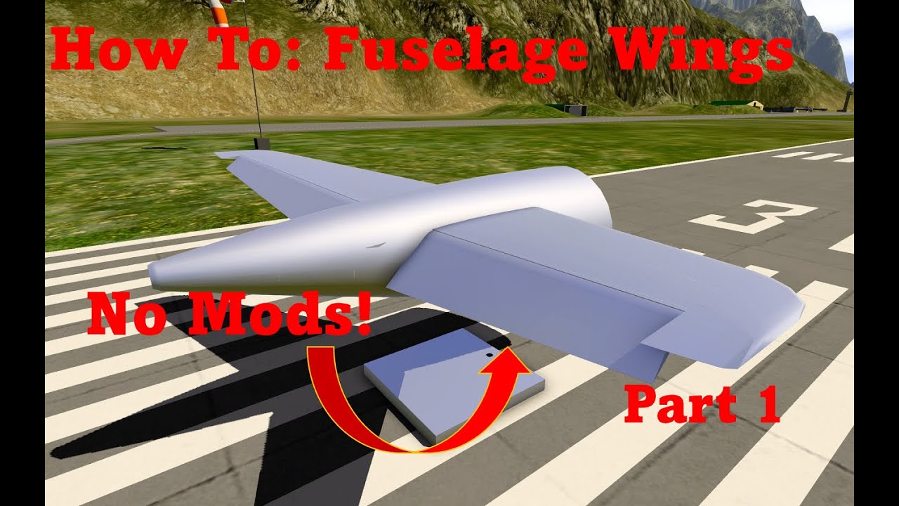 How To Make Custom Wings In SimplePlanes (Part 1)