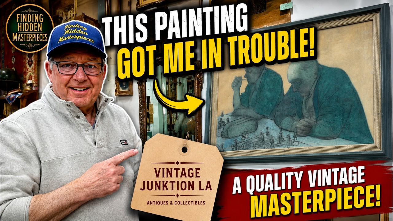 See What Masterpieces John Sumner Found at Vintage Junktion LA | Part 1 Finding Hidden Masterpieces