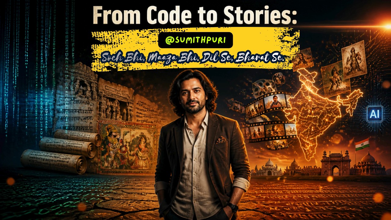 Official Channel Anthem | @sumithpuri | The Ultimate Theme Song 🔥 | Technology + History + Bharat