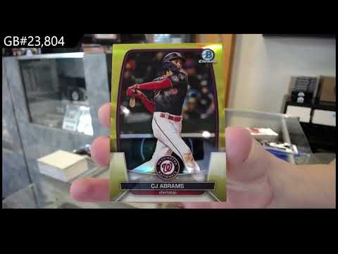 GB #23,804 - 2023 Bowman Chrome Baseball Box Break
