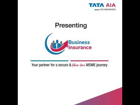 TATA AIA Life Insurance presentating Business Insurance
