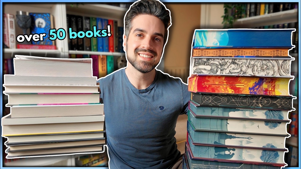 A Belated Birthday Book Haul 📚 50+ Books Hauled