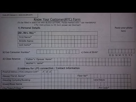 How to Fill Indane Gas KYC Form in 2025 ?