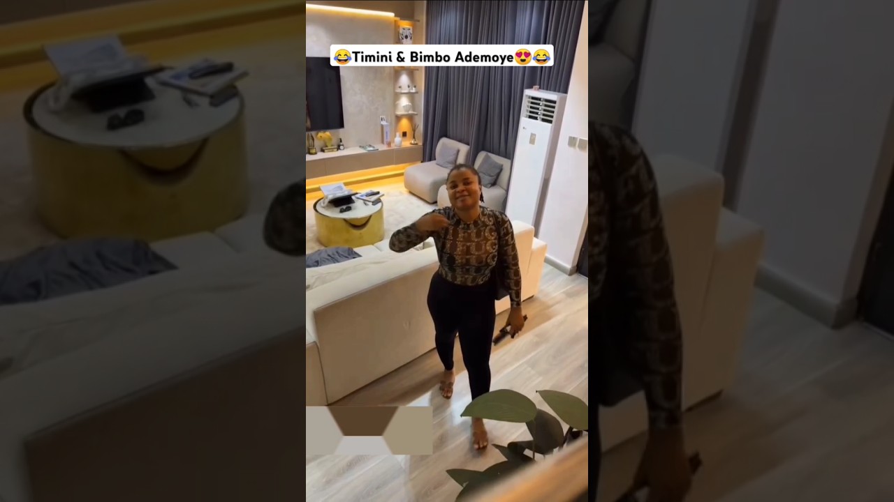 😂Timini & Bimbo ademoye on this one😍😂.. #timiniegbuson #bimboademoye #mauricesam