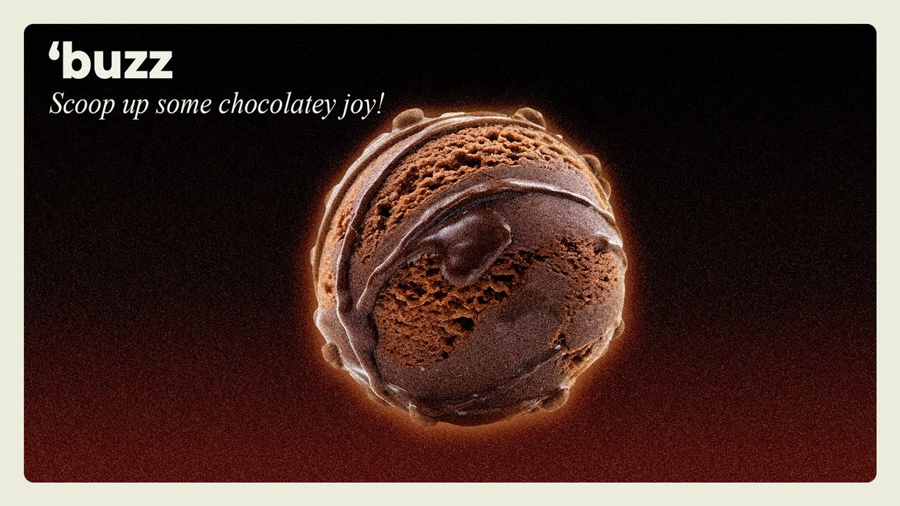 19. chocolate ice cream ball