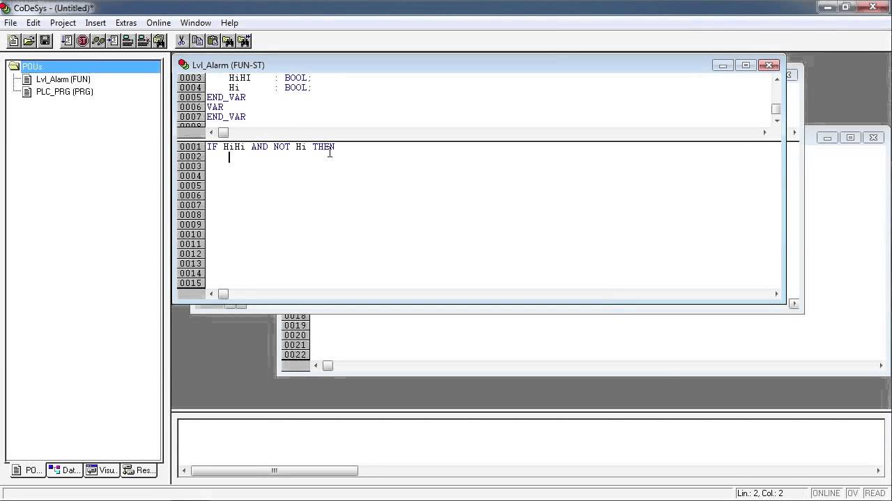 Advanced CoDeSys Tutorial Working with Arrays