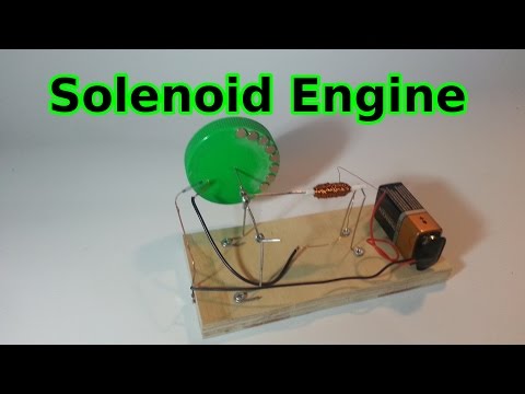 Easy to Make Solenoid Engine | Boing Boing