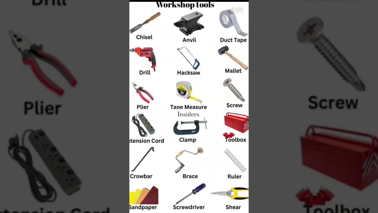 types of workshop 🛠⚙️ tools 🔧 #automobile #mechanical #machine