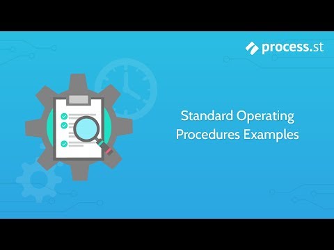 Standard Operating Procedure Examples | SOPs | SOP Example
