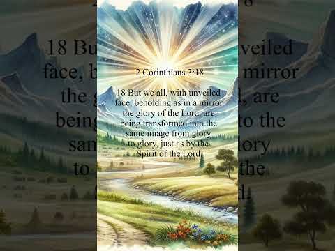 Bible Verse - 2 Corinthians(3:18) NKJV, #Jesus #love #Bibleverse,#faith,#peace