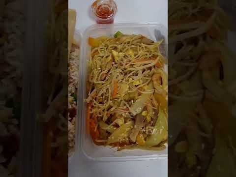 Chinese food takeaway is a favourite π yummy