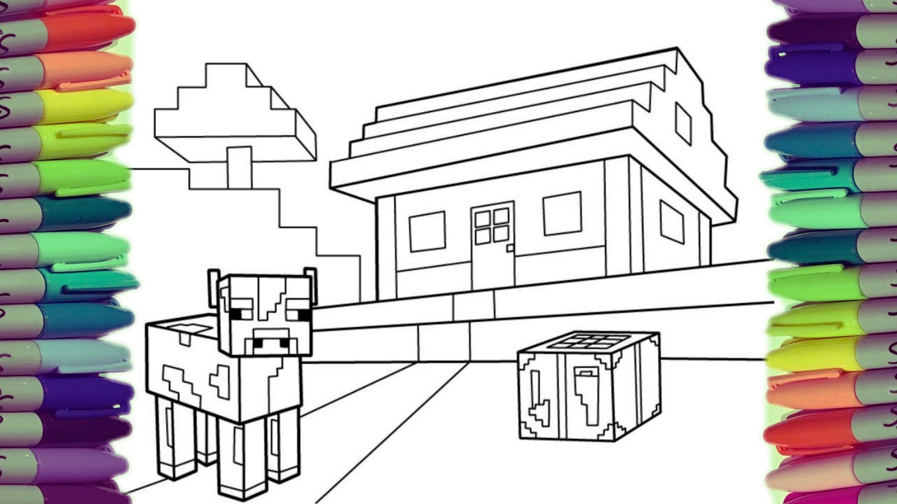 MINECRAFT Steve Color Pages |FOR KIDS|