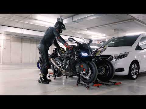 BMW S1000RR 2025 parking folding mobile front and rear stand I SEFIS moto